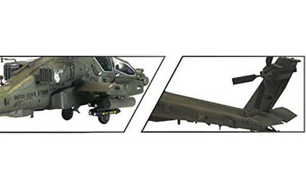 AH-64D Apache, Block II, Early Version - Academy 12514 | kingshobby.com