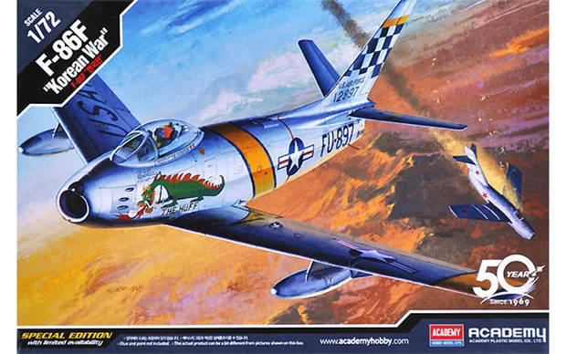 F-86F Sabre, Korean War - Academy 12546 | kingshobby.com