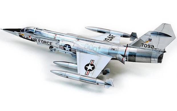 USAF F-104C, Vietnam War - Academy 12576 | kingshobby.com