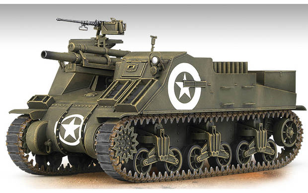 M7 Priest, U.S. Howitzer Motor Carriage - Academy 13210 | kingshobby.com
