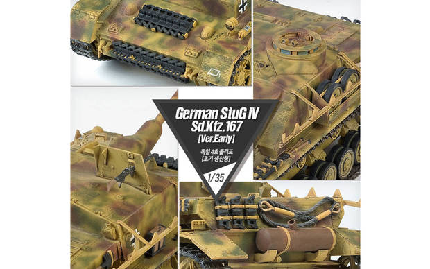 STuG IV, Sd.Kfz.167, Ver. Early - Academy 13522 | kingshobby.com