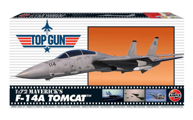 Top Gun Maverick's F-14A Tomcat - Airfix A00503 | kingshobby.com