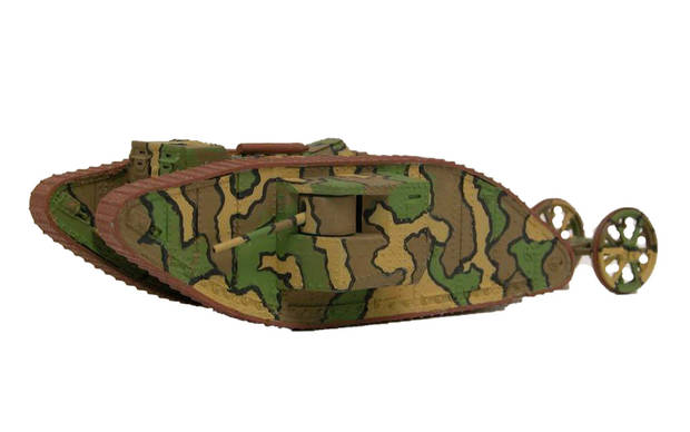 WWI Male Tank Mk.I - Airfix A01315V | kingshobby.com