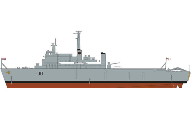 HMS Fearless - Airfix A03205V | kingshobby.com