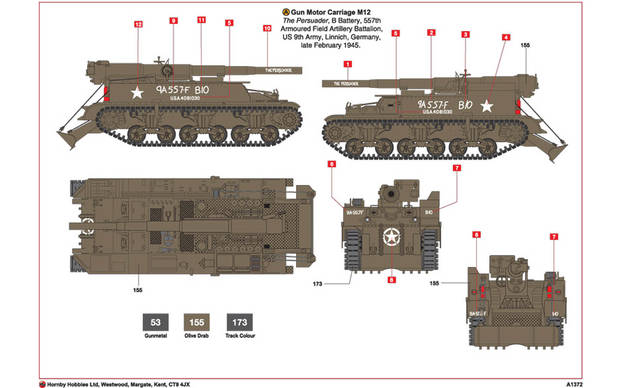 M12 GMC - Airfix A1372 | kingshobby.com