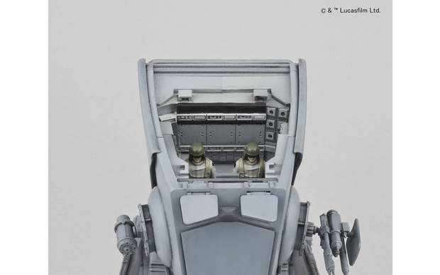 AT-ST, Imperial All Terrain Scout Transport Walker, Star Wars - Bandai ...