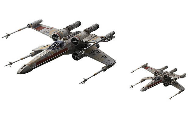 Red Squadron X-Wing Starfighter, Rogue One Special Set, Star Wars ...
