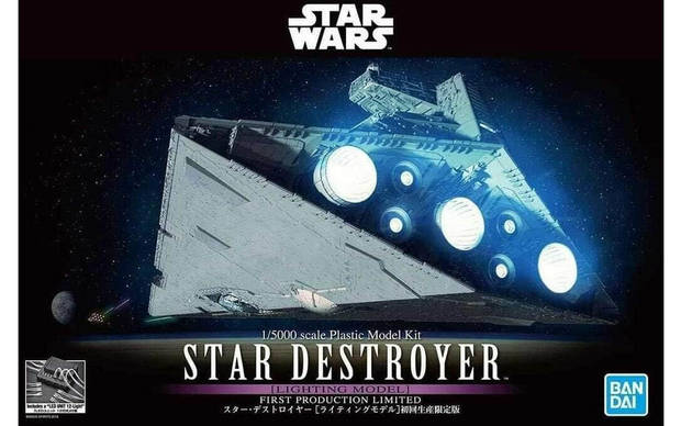 Star Destroyer, Lighting Model, First Production Limited, Star Wars ...