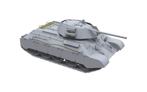 T-34-76 112 Factory / T-34E First Type of Spaced Armour - Border BT009 ...