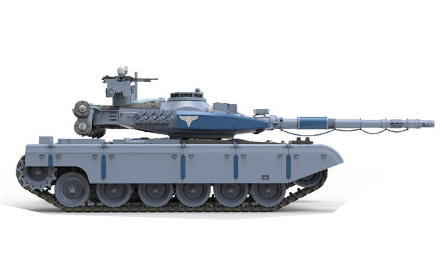 Grizzly Battle Tank - Border BC002 | kingshobby.com