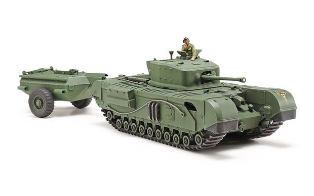 British Tank Churchill Mk.VII - Tamiya 32594 | kingshobby.com