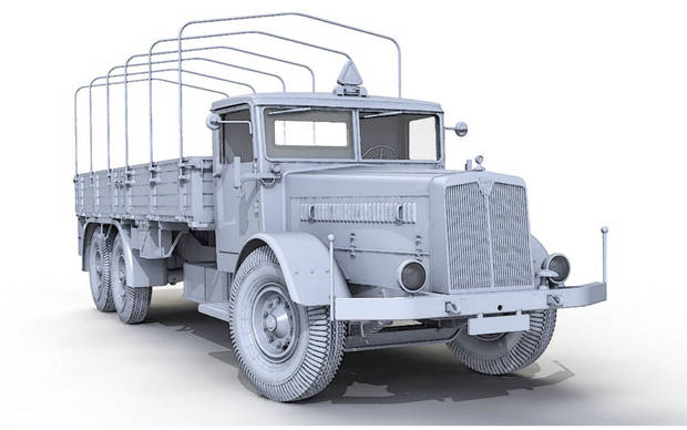 Faun L900 Hardtop, 9ton Tank Transporter Truck - Das Werk DW35001 ...