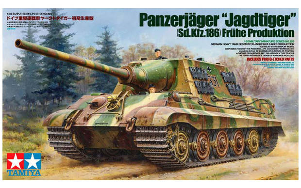 German Tank Destroyer Jagdtiger - Tamiya 35295 | kingshobby.com