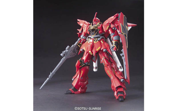 HGUC Gundam Unicorn MSN-06S Sinanju - Neo Zeon Mobile Suit Customized ...
