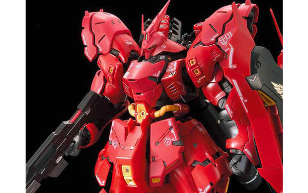 RG MSN-04 Sazabi - Neo Zeon Char Aznable's Use Mobile Suit for Newtype ...