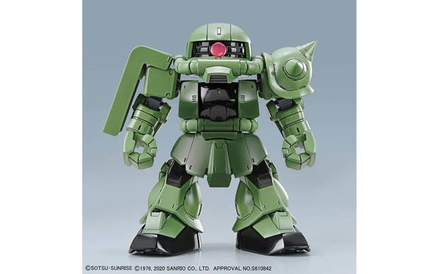 SD Gundam Cross Silhouette Hello Kitty / Zaku II - 5061030 - Bandai ...