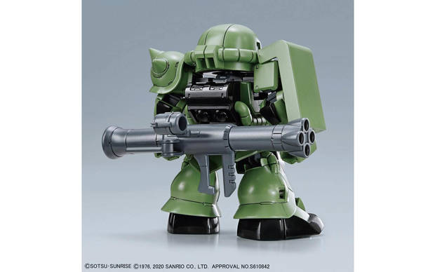 SD Gundam Cross Silhouette Hello Kitty / Zaku II - 5061030 - Bandai ...