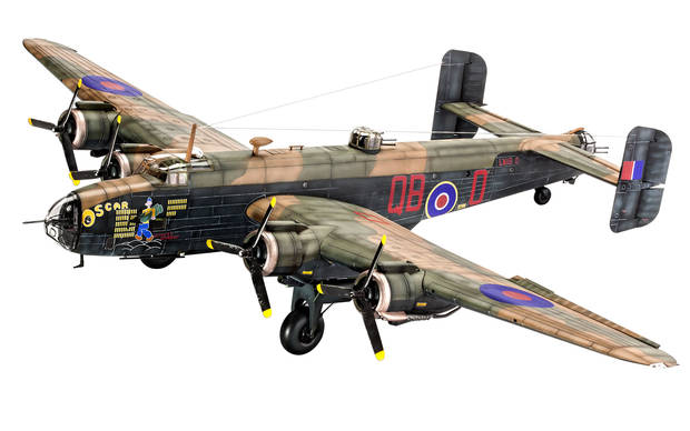 RAF Handley Page Halifax B Mk.III - Revell 04936 | kingshobby.com