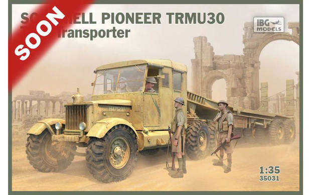 Scammell Pioneer TRMU30 Tank Transporter - IBG 35031 | kingshobby.com
