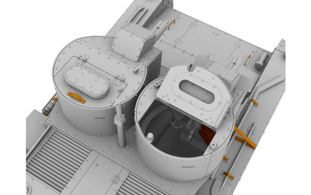 7TP Polish Tank - Twin Turret - Late production - IBG 35072 ...