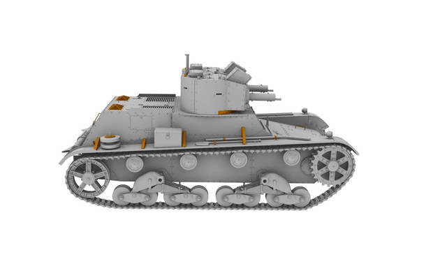 7TP Polish Tank - Twin Turret - Late production - IBG 35072 ...
