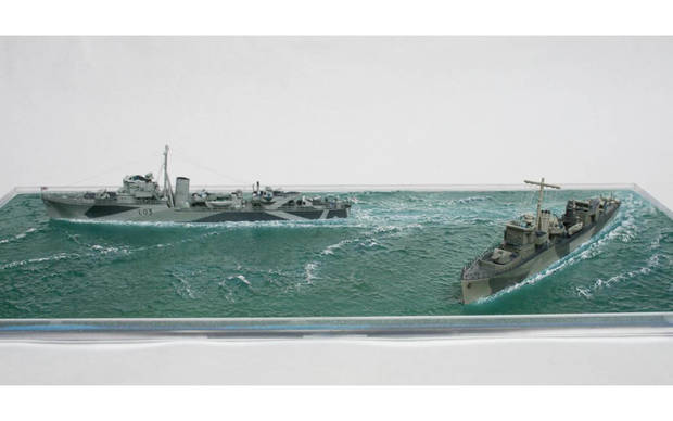 HMS Badsworth 1941 Hunt II class destroyer escort - IBG 70004 ...