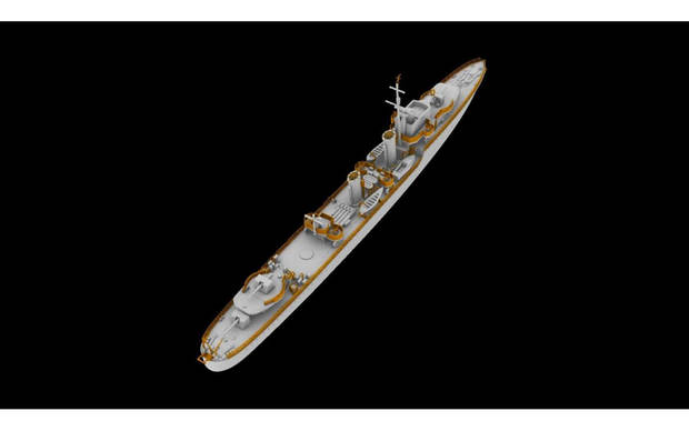 HMS Ilex 1942 British I-class destroyer - IBG 70011 | kingshobby.com