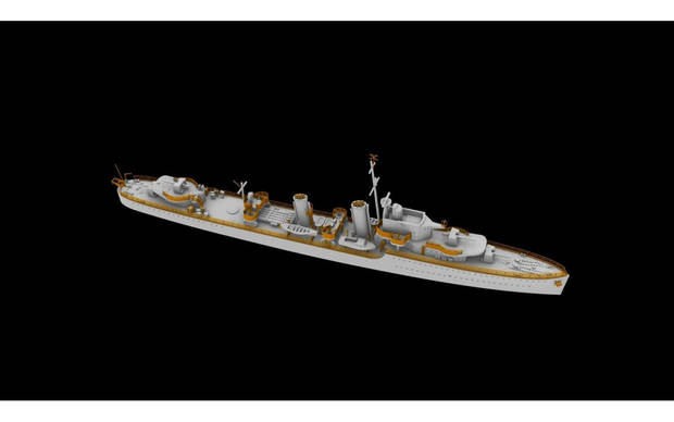 HMS Ilex 1942 British I-class destroyer - IBG 70011 | kingshobby.com