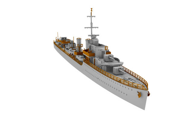 HMS Ithuriel 1942 British I-class destroyer - IBG 70012 | kingshobby.com