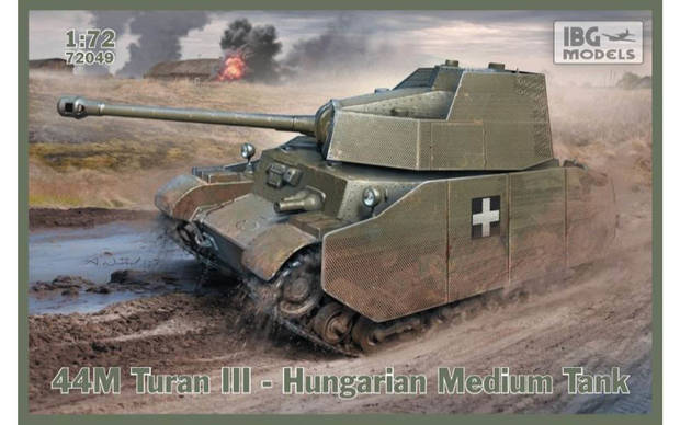 44M Turan III - Hugarian Medium Tank - IBG 72049 | kingshobby.com