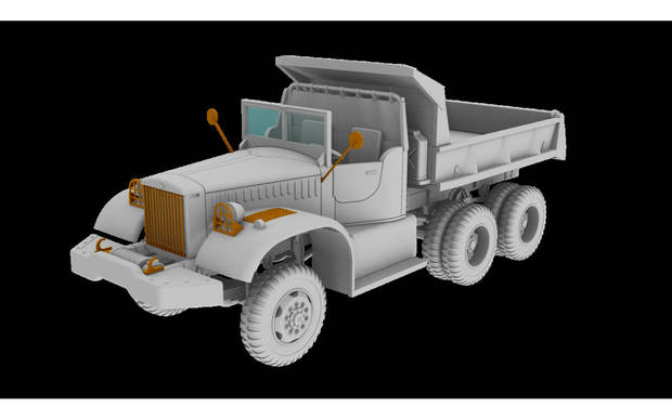 Diamond T 972 Dumptruck - Softcab - IBG 72087 | kingshobby.com