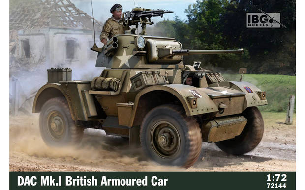 DAC Mk.I British Armoured Car - IBG 72144 | kingshobby.com