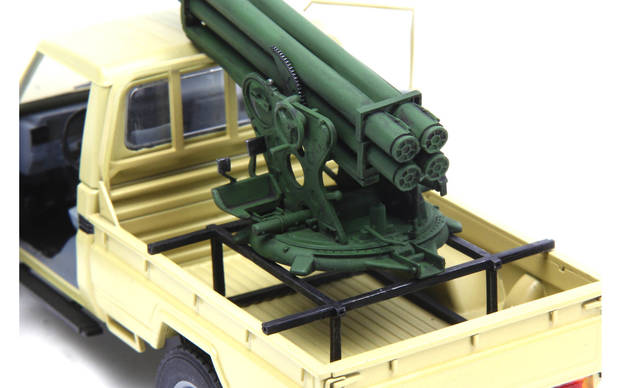 Pickup Mounted Quad Rocket Launcher - Meng SPS-040 | kingshobby.com