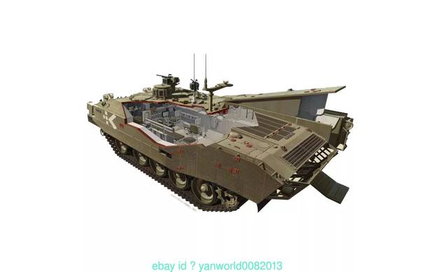 Israel Heavy Armoured Personnel Carrier Achzarit Late - Meng SS-008 ...