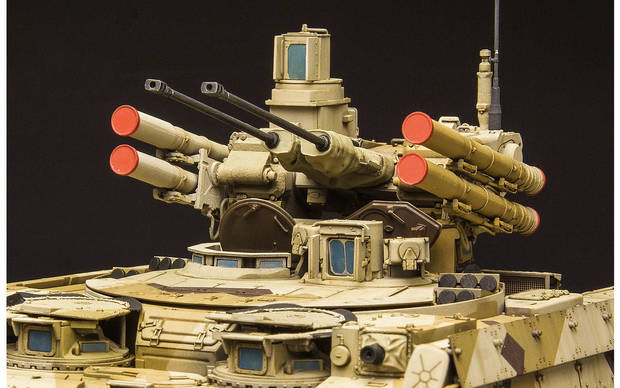 Russian Terminator, Fire Support Combat Vehicle BMPT - Meng TS-010 ...