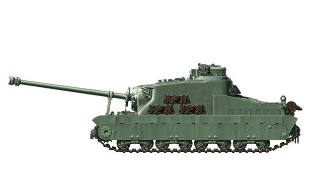 A39 Tortoise British Heavy Assault Tank - Meng TS-002 | kingshobby.com
