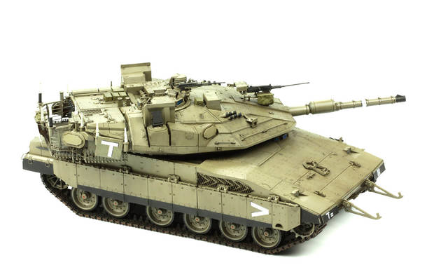 Merkava Mk.4M with TROPHY Active Protection System, Israel Main Battle ...