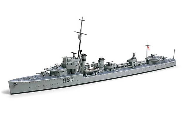 Navy Destroyer Vampire - Royal Australian Navy - Tamiya 31910 ...