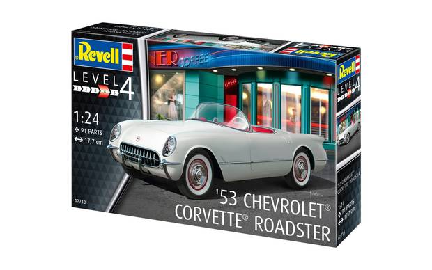 1953 Chevrolet Corvette Roadster - Revell 07718 | kingshobby.com