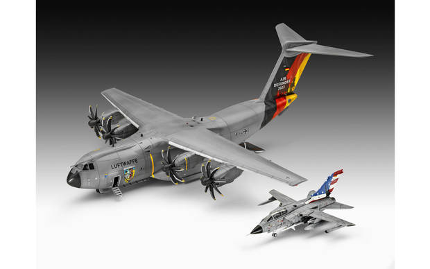 Air Defender 2023, A400M Atlas & Tornado Aircrafts - Revell 03789 ...