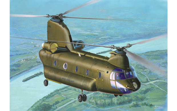 CH-47D Chinook - Revell 03825 | kingshobby.com