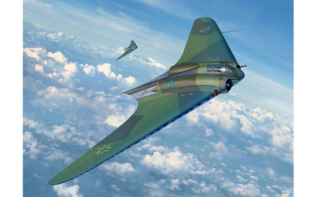 Horten Go229 A - Revell 03859 | kingshobby.com
