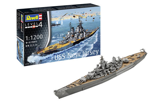 USS New Jersey - Revell 05183 | kingshobby.com