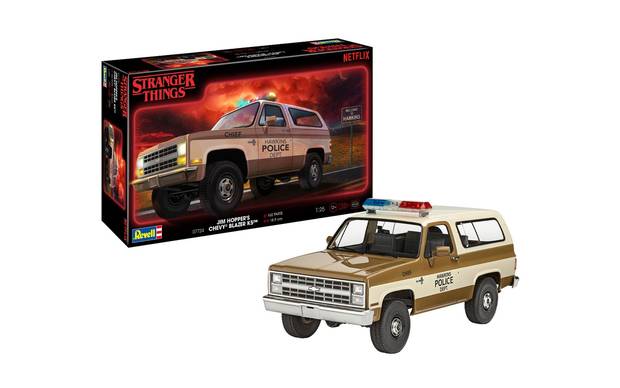 Stranger Things, Hopper's 1985 Chevrolet K5 Blazer - Revell 07724 ...