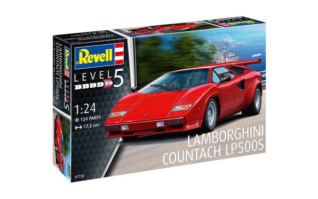Lamborghini Countach LP500S - Revell 07730 | kingshobby.com