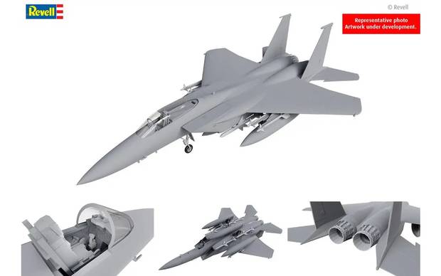 Boeing F-15C Eagle Model Set - Revell 63778 | kingshobby.com