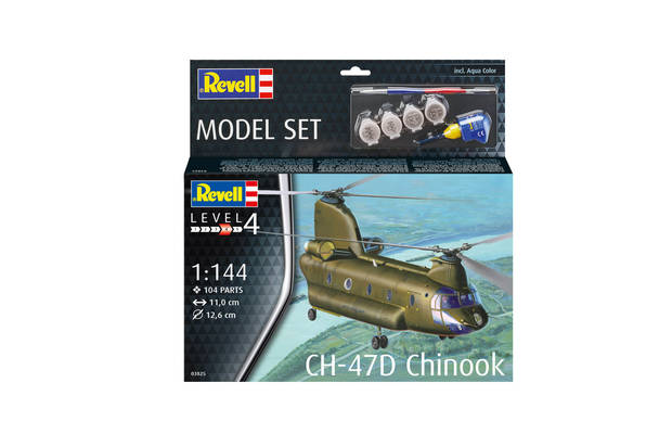 CH-47D Chinook - Model Set - Revell 63825 | kingshobby.com