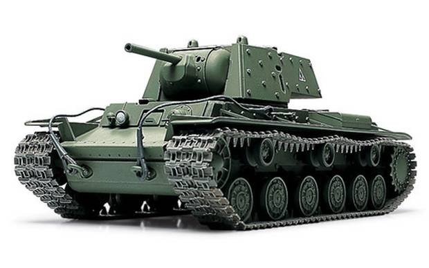 Russian KV-1B w/Applique Armor - Tamiya 32545 | kingshobby.com