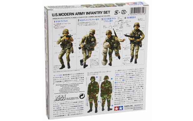 US Modern Army Infantry Set - Tamiya 35133 | kingshobby.com