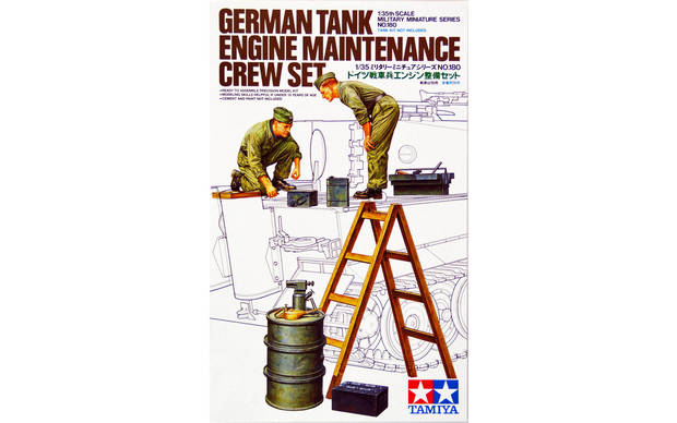 German Tank Maintenance Crew - Tamiya 35180 | kingshobby.com